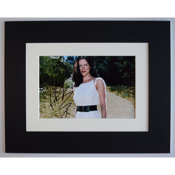 Michelle Ryan Signed Autograph 10x8 photo display Doctor Who TV ...
