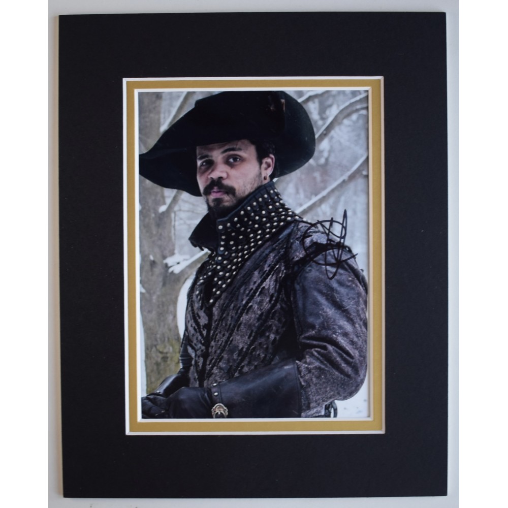 Howard Charles Signed Autograph 10x8 photo display Musketeers TV COA AFTAL