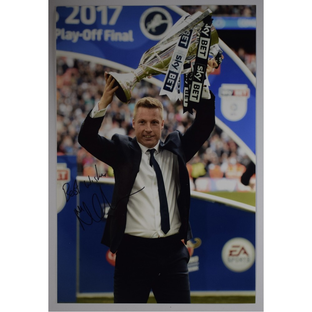 Neil Harris Signed Autograph Signature 12x8 Photo Millwall Football COA ...