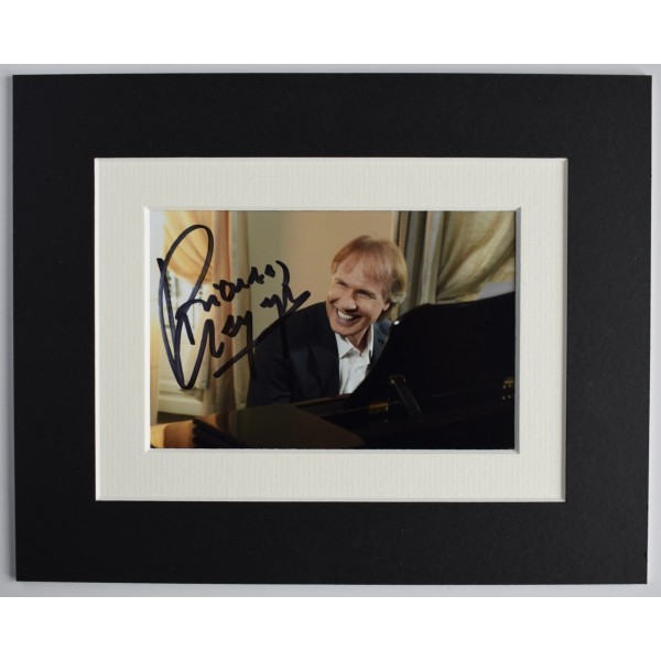 Richard Clayderman Signed Autograph 10x8 photo display Music Piano COA ...