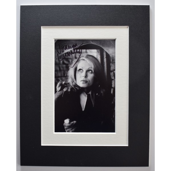 Joanna Lumley Signed Autograph 10x8 photo display TV Avengers Dracula ...