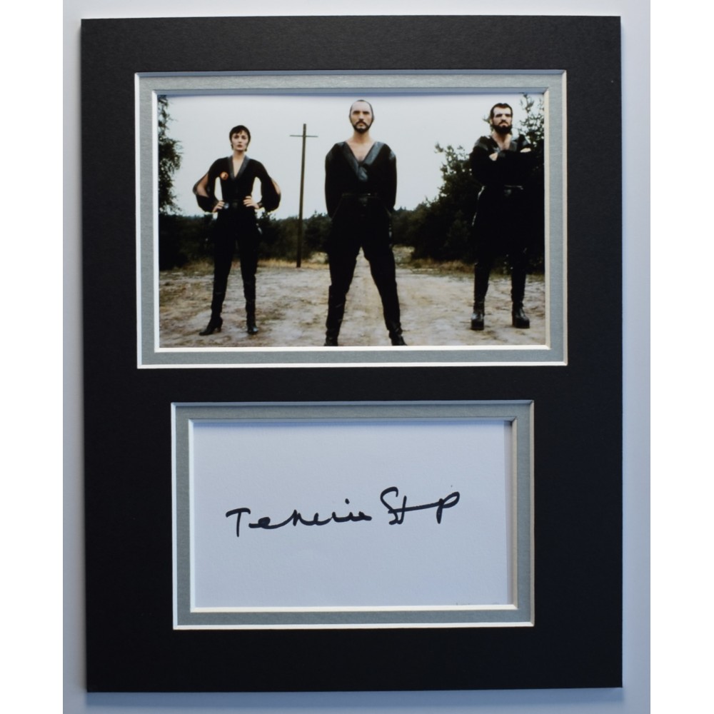 Terence Stamp Signed Autograph 10x8 photo display Superman Film Actor ...