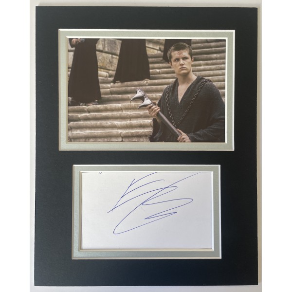 Eugene Simon Signed Autograph 10x8 photo mount display Game of Thrones ...