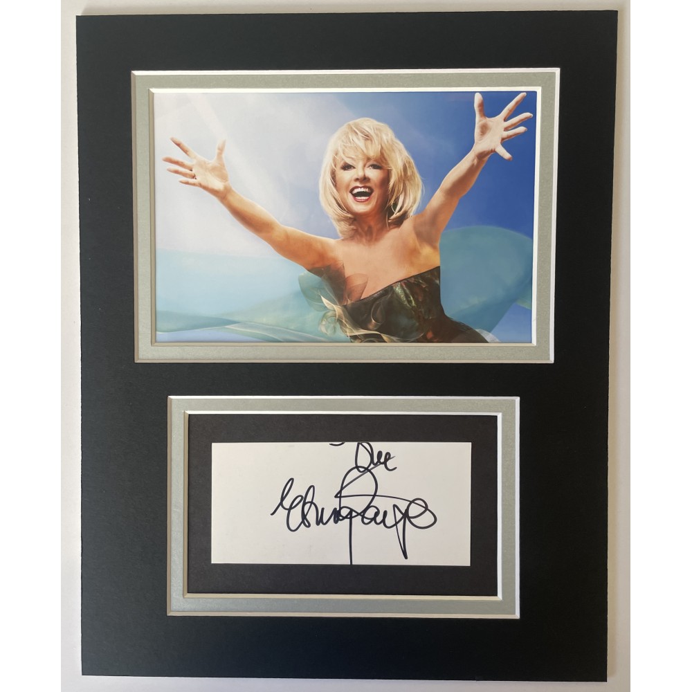Elaine Paige Signed Autograph 10x8 photo display Music Singer Radio 2 ...